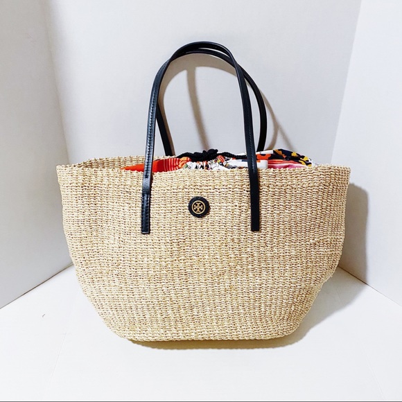 Tory Burch | Bags | Tory Burch Straw Tote | Poshmark